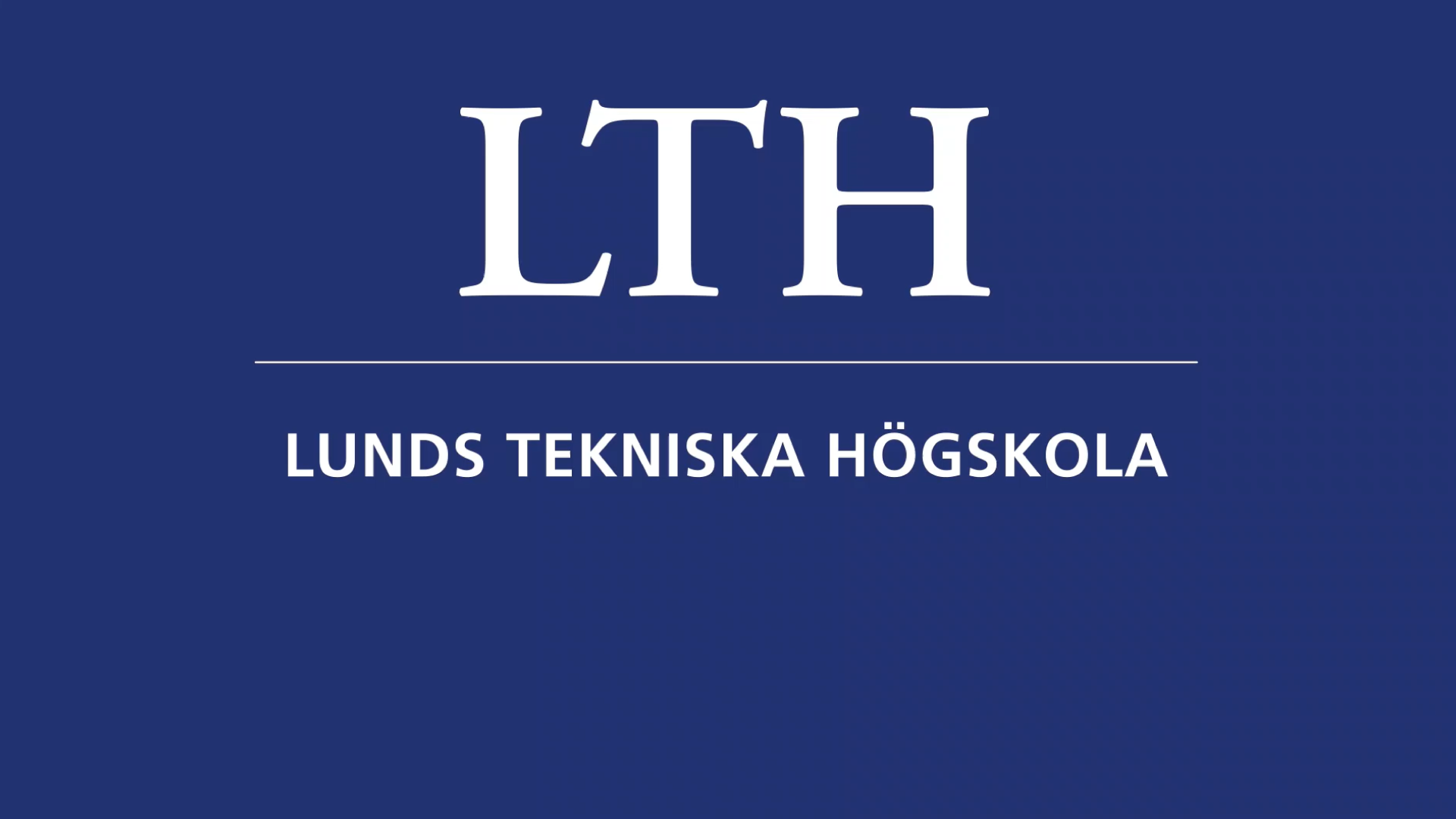 Master's programmes in English | Lunds tekniska högskola
